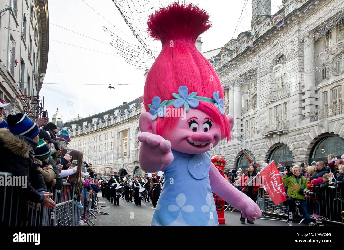 London, UK. 19th Nov, 2017. Hamley's Christmas Toy Parade 2017 on ...