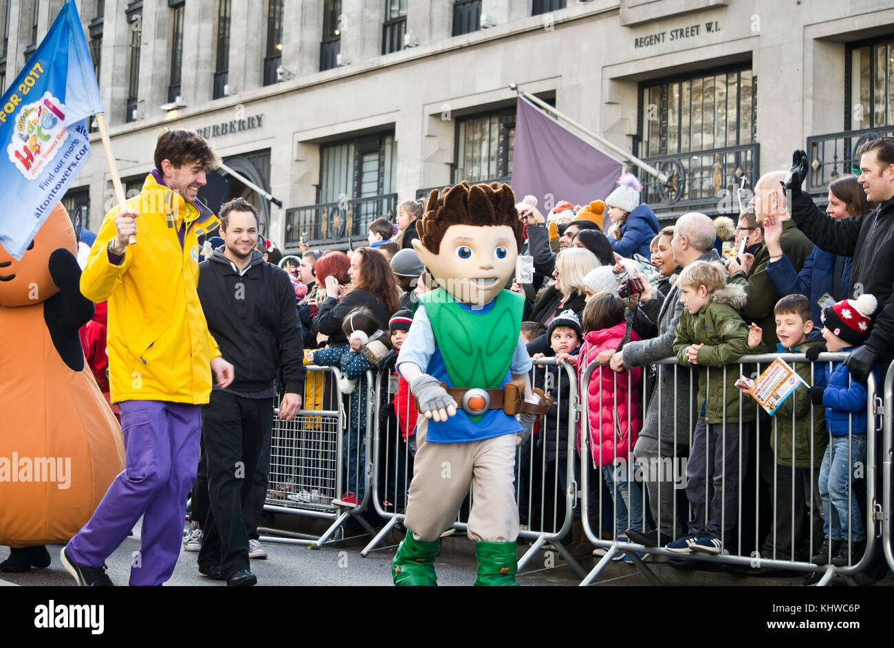 London, UK. 19th Nov, 2017. Hamley's Christmas Toy Parade 2017 on ...