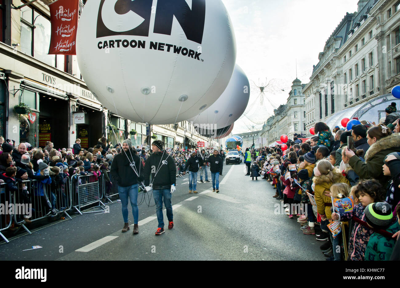 London, UK. 19th Nov, 2017. Hamley's Christmas Toy Parade 2017 on ...