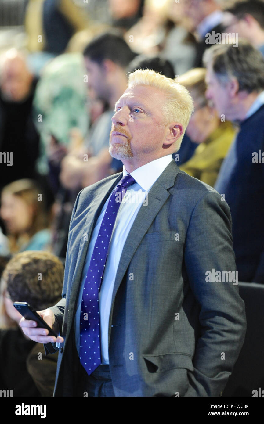 London, UK. 19th Nov, 2017. Boris Franz Becker German former world No ...