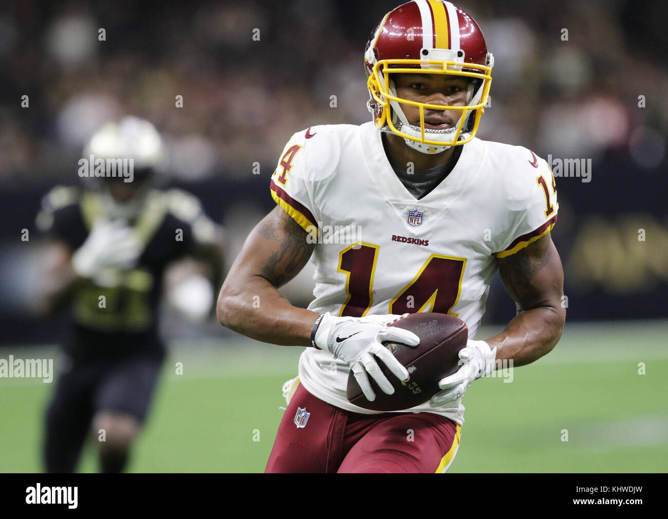 New Orleans, LOUISIANA, USA. 19th Nov, 2017. Washington Redskins wide ...