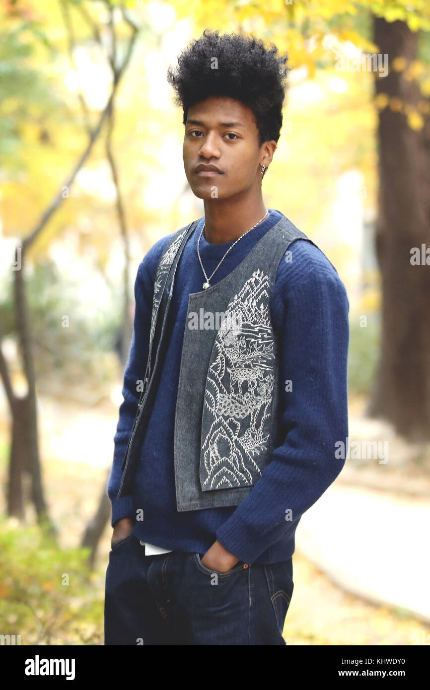 20th Nov, 2017. S. Korean model Han Hyun-min South Korean model Han ...