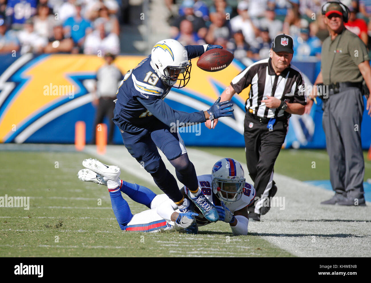 Carson, USA. 19th Nov, 2017. Los Angeles Chargers wide receiver Keenan ...
