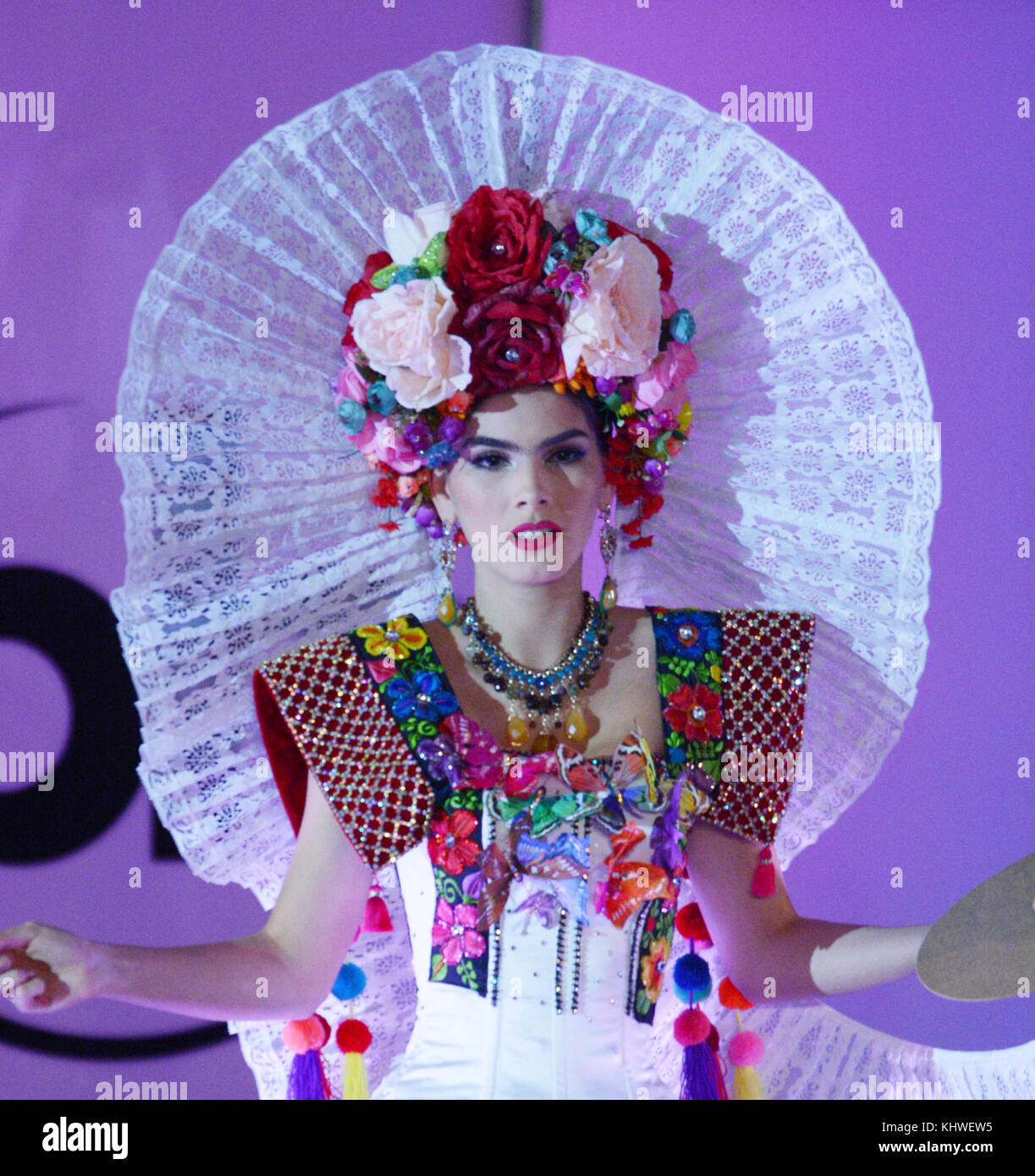 Las Vegas, Nevada, USA. 18th Nov, 2017. Miss Universe Mexico Denisse ...