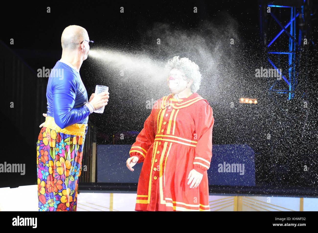 New York, New York, USA. 18th Nov, 2017. The Big Apple Circus returns ...