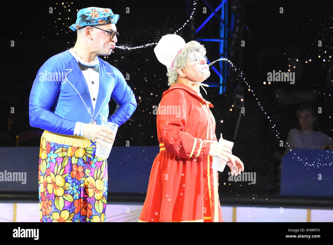 New York, New York, USA. 18th Nov, 2017. The Big Apple Circus returns ...