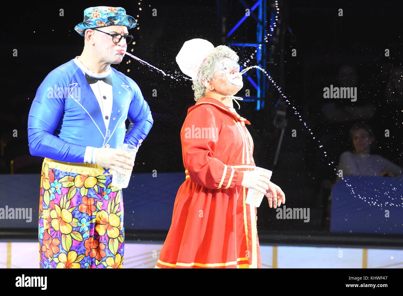 New York, New York, USA. 18th Nov, 2017. The Big Apple Circus returns ...