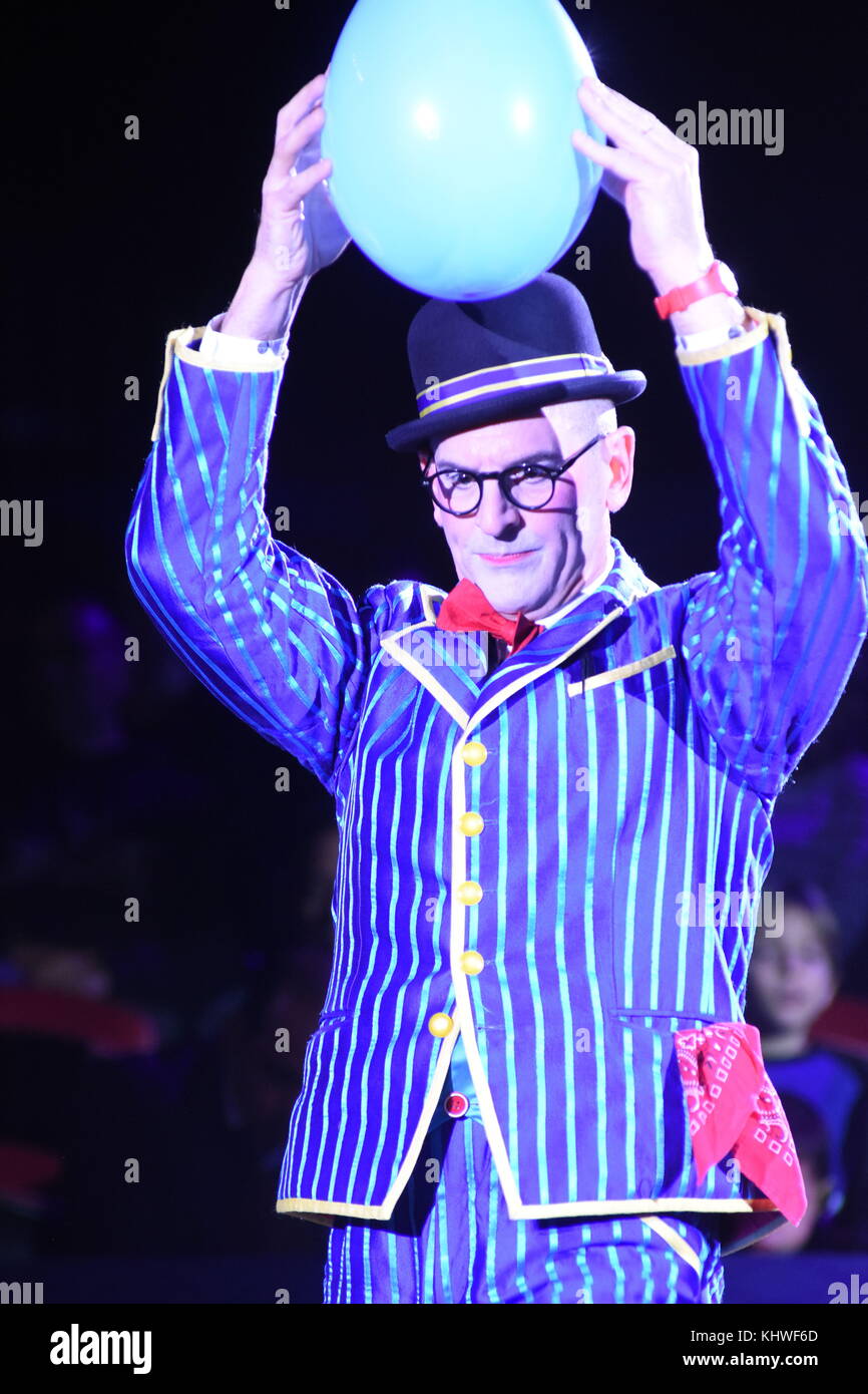 New York, New York, USA. 18th Nov, 2017. The Big Apple Circus returns ...