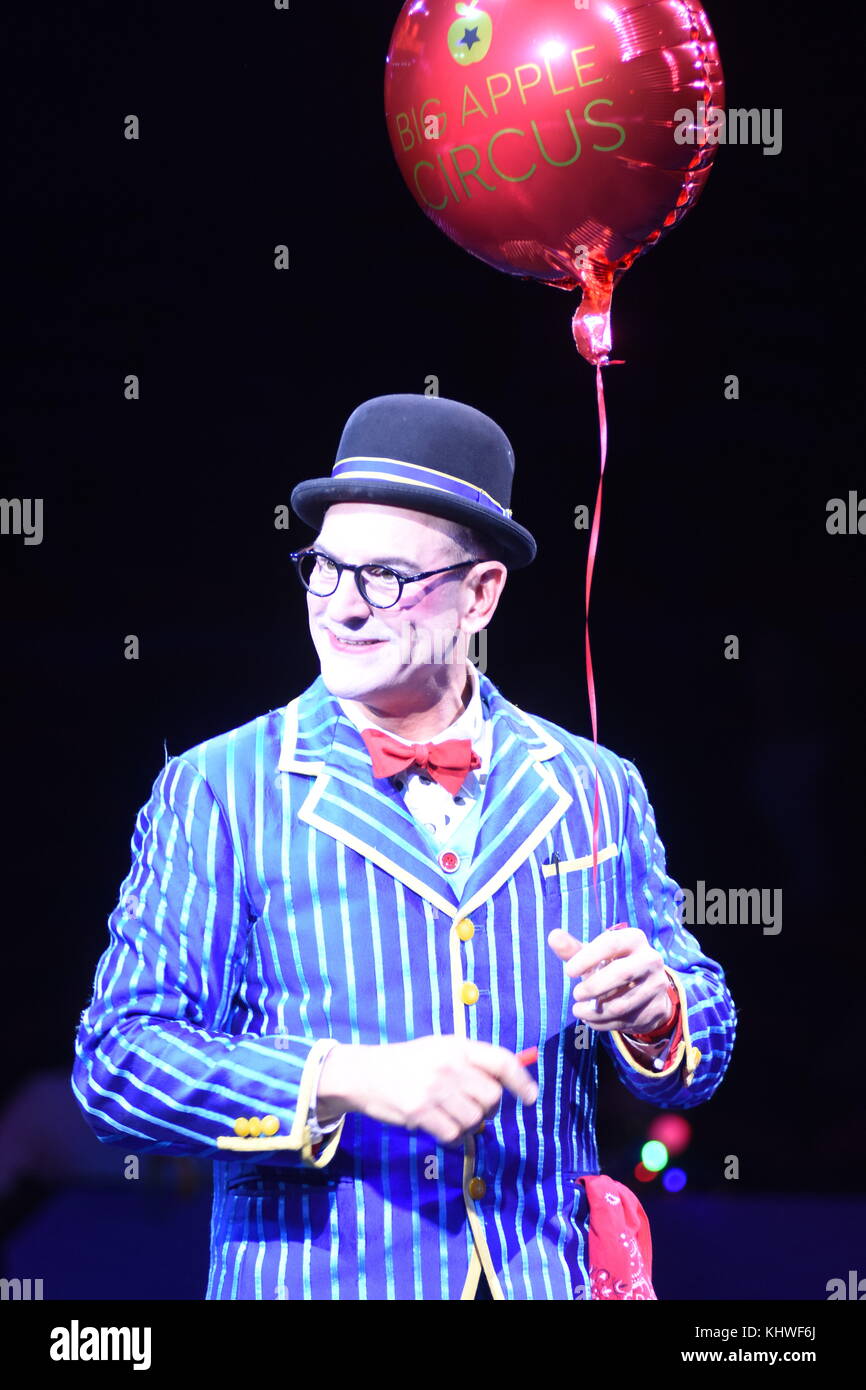 New York, New York, USA. 18th Nov, 2017. The Big Apple Circus returns ...