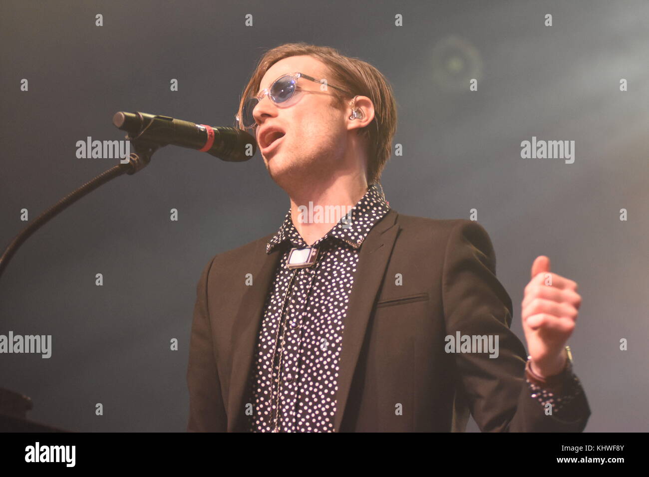 New York, New York, USA. 16th Nov, 2017. Saint Motel performing in ...