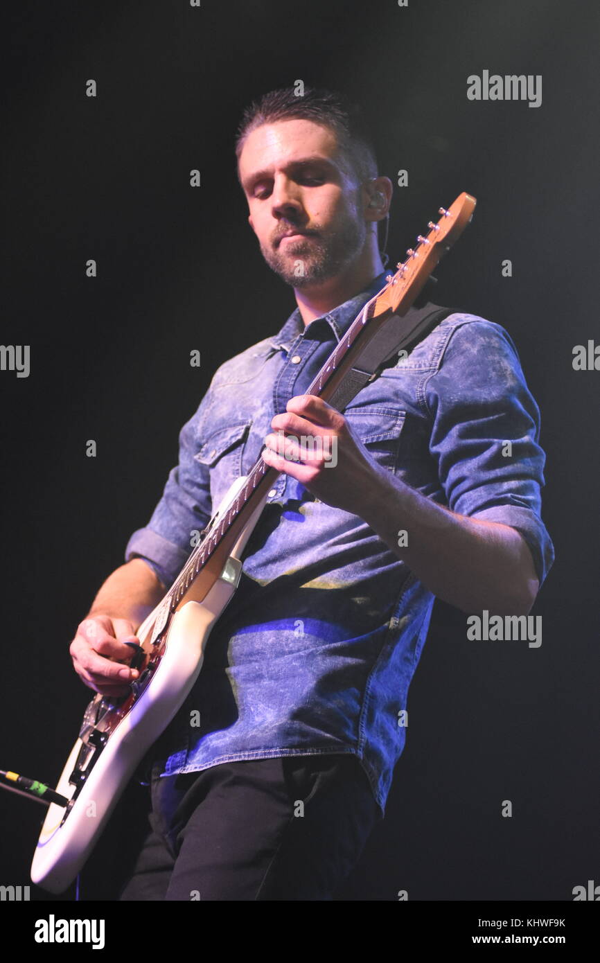 New York, New York, USA. 16th Nov, 2017. Saint Motel performing in ...