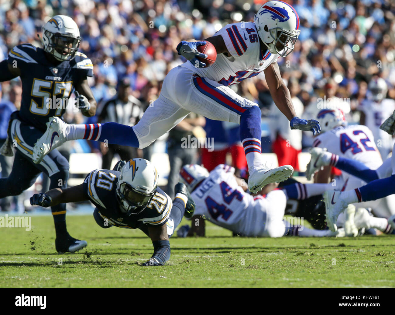 Carson, USA. 19th Nov, 2017. Buffalo Bills wide receiver Brandon Tate ...