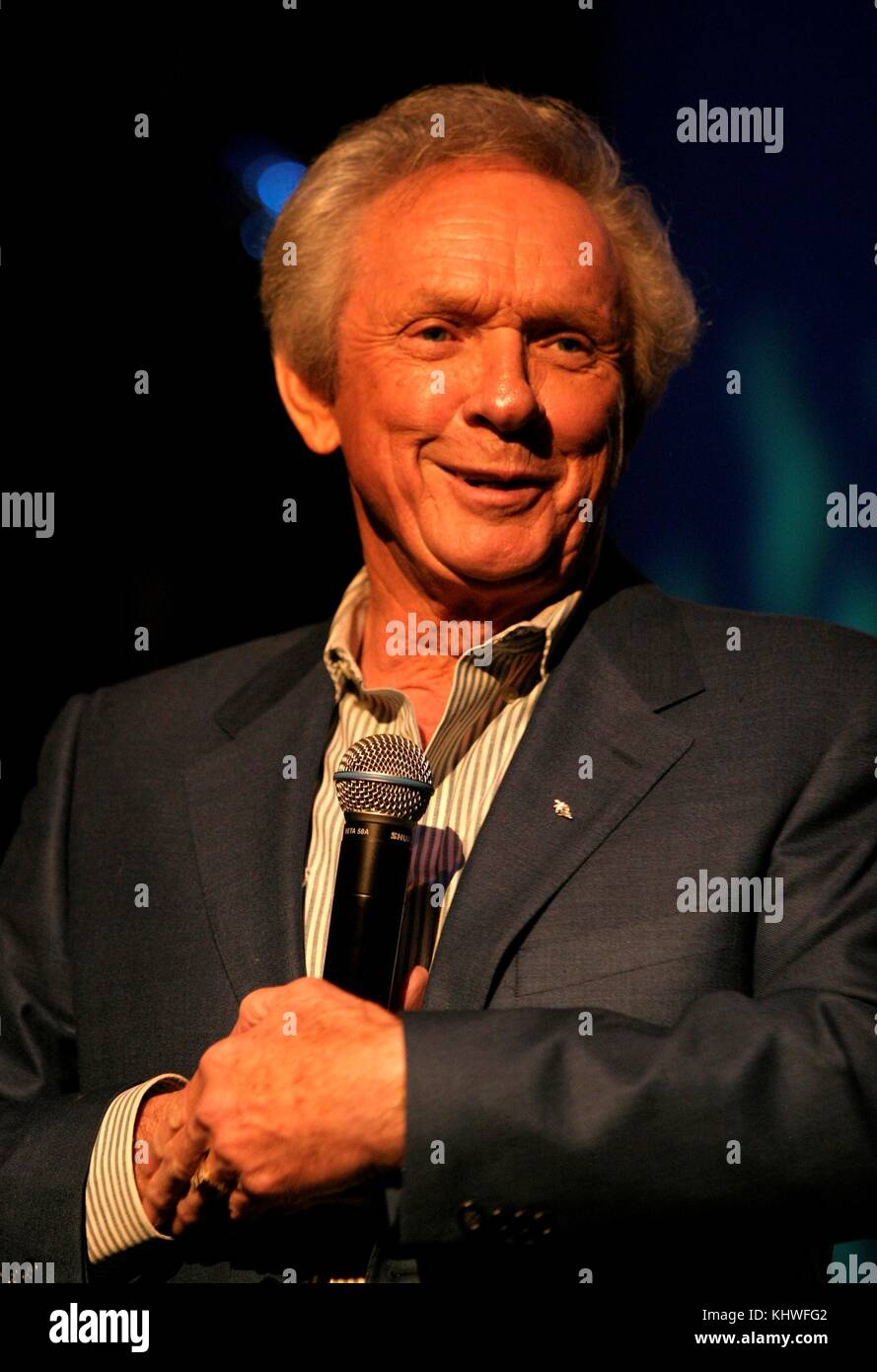 Mel Tillis performing at the TJ Martell 10th Anniversary Country in the ...