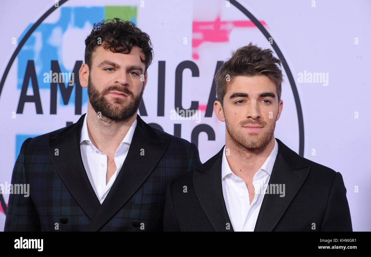 Los Angeles, CA, USA. 19th Nov, 2017. Alex Pall, Andrew Taggart at ...