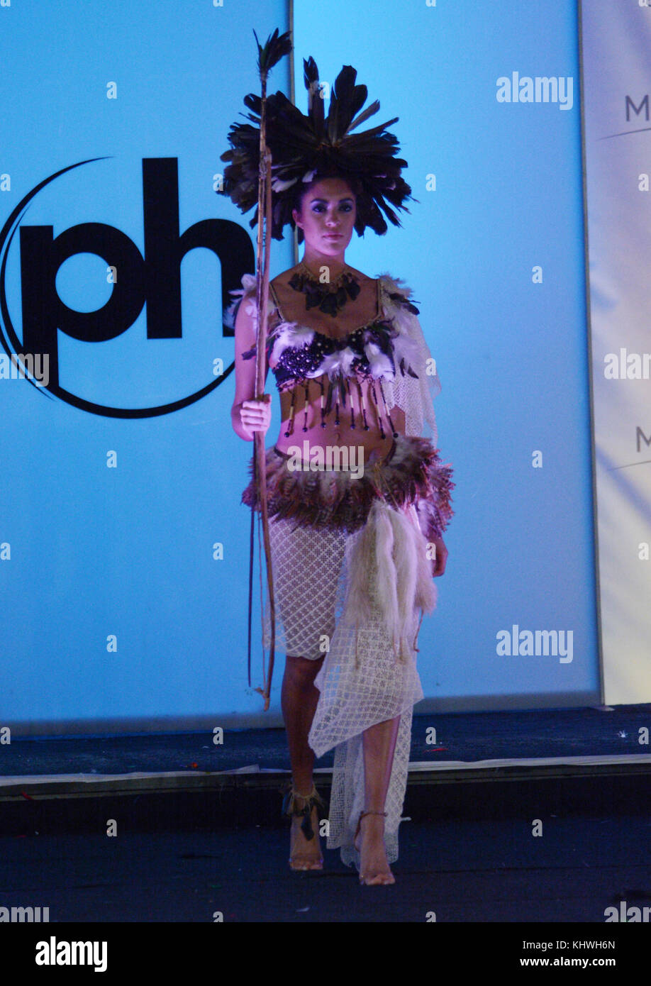 Las Vegas, Nevada, USA. 18th Nov, 2017. Miss Universe Paraguay Ariela ...