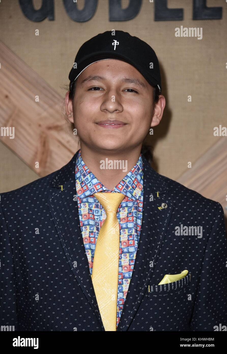 New York, NY, USA. 19th Nov, 2017. Samuel Marty at arrivals for GODLESS ...