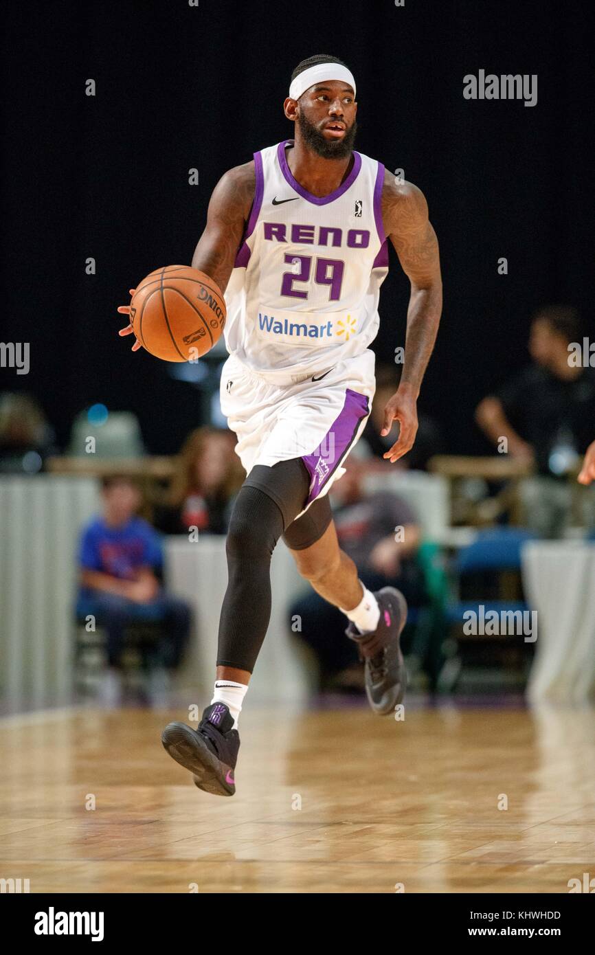 Reno, Nevada, USA. 19th Nov, 2017. Reno Bighorns Forward JAKARR SAMPSON ...