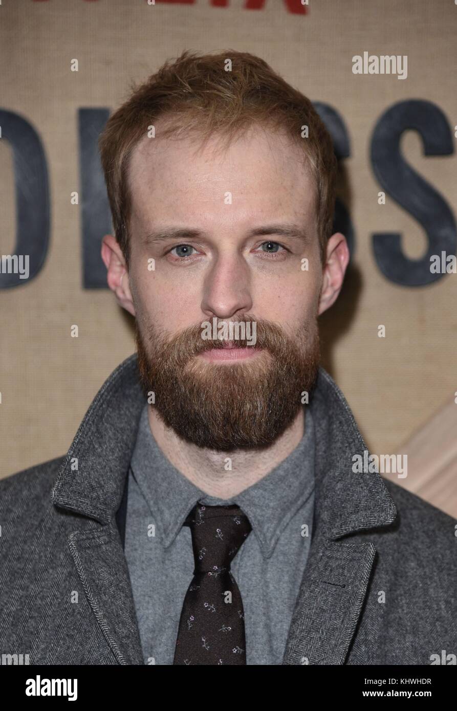 New York, NY, USA. 19th Nov, 2017. Adam David Thompson at arrivals for ...