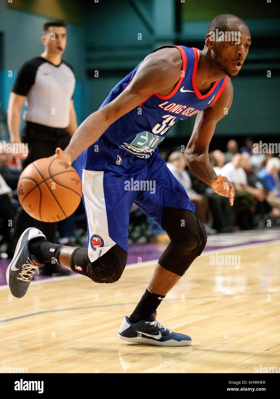 Reno, Nevada, USA. 19th Nov, 2017. Long Island Nets Guard MILTON DOYLE ...