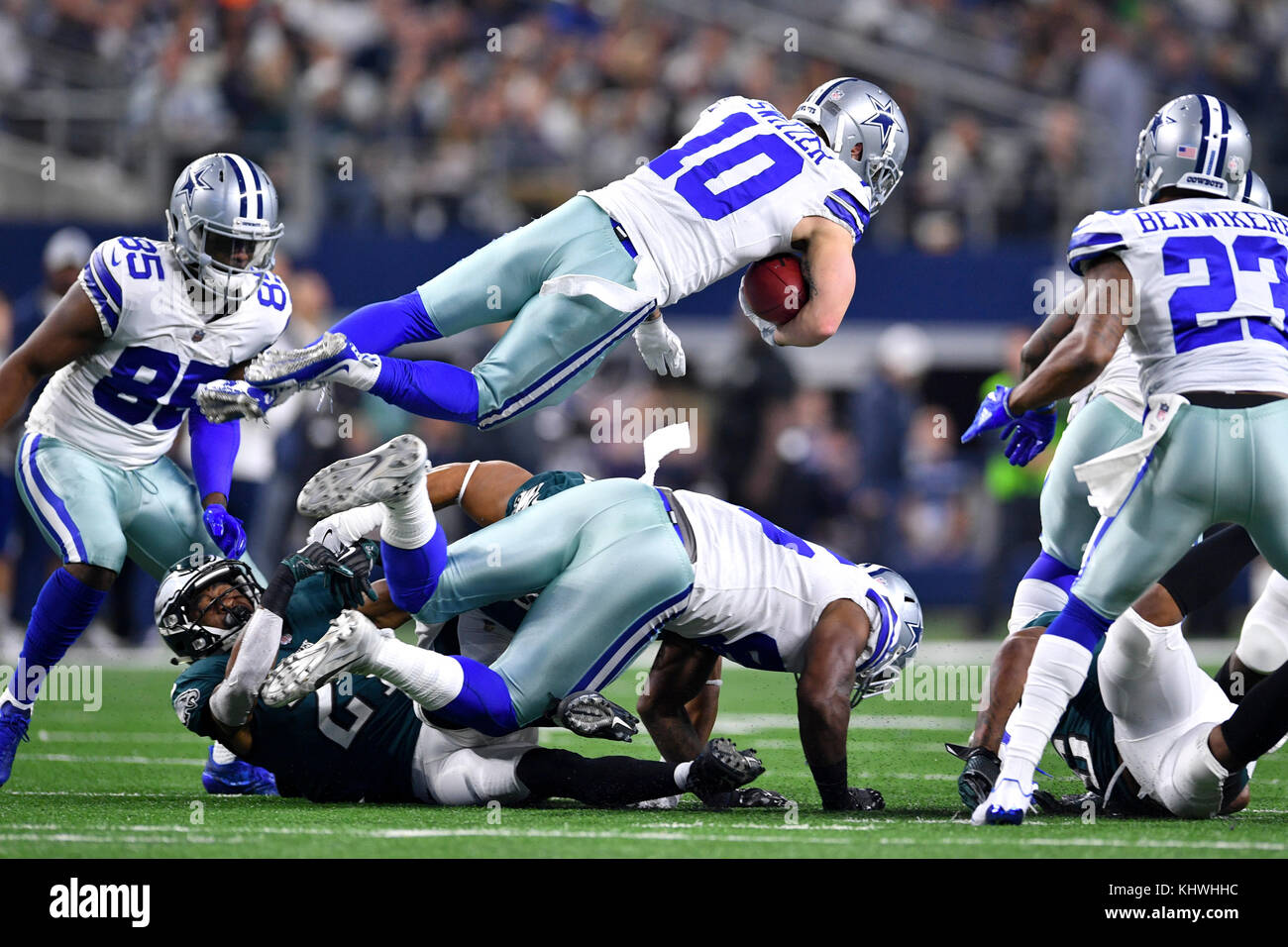 Arlington, Texas, USA. 19th Nov, 2017. Dallas Cowboys wide receiver ...