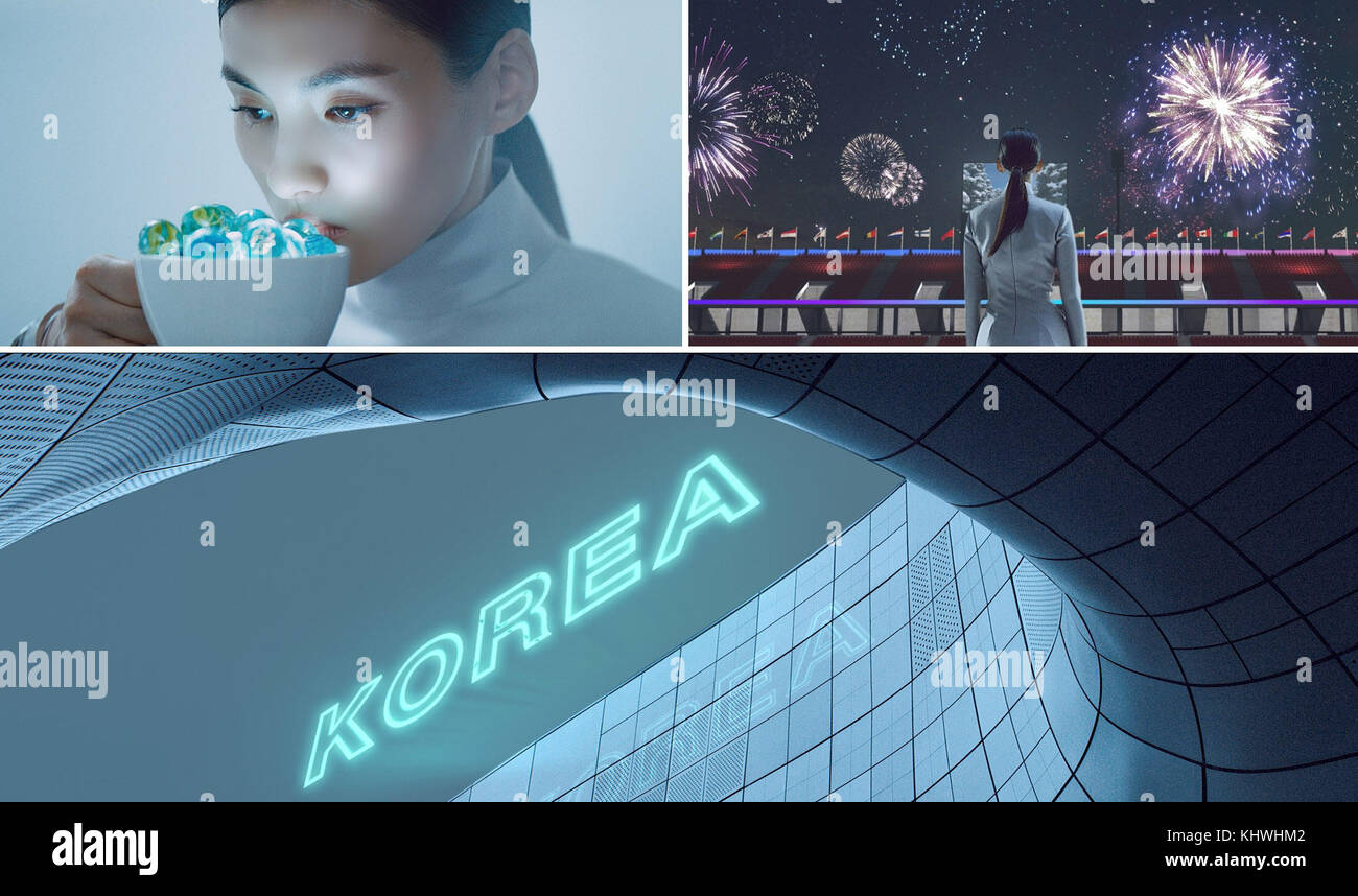 20th Nov, 2017. PyeongChang Olympic promotion Shown are captures from ...