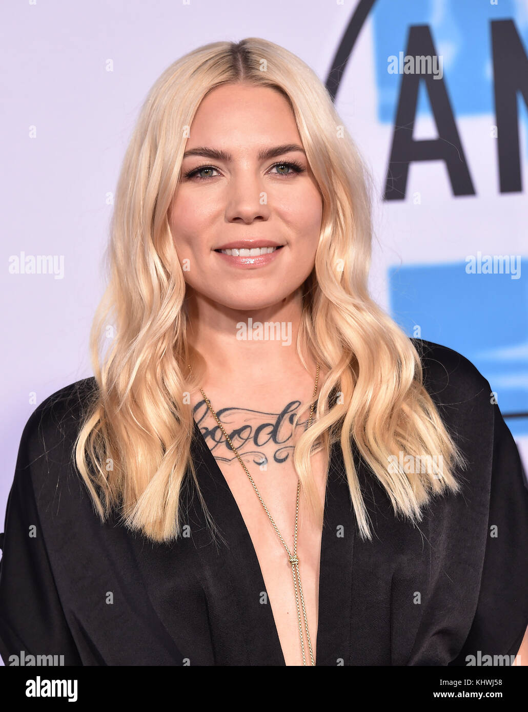 Los Angeles, California, USA. 19th Nov, 2017. Skylar Grey arrives for ...