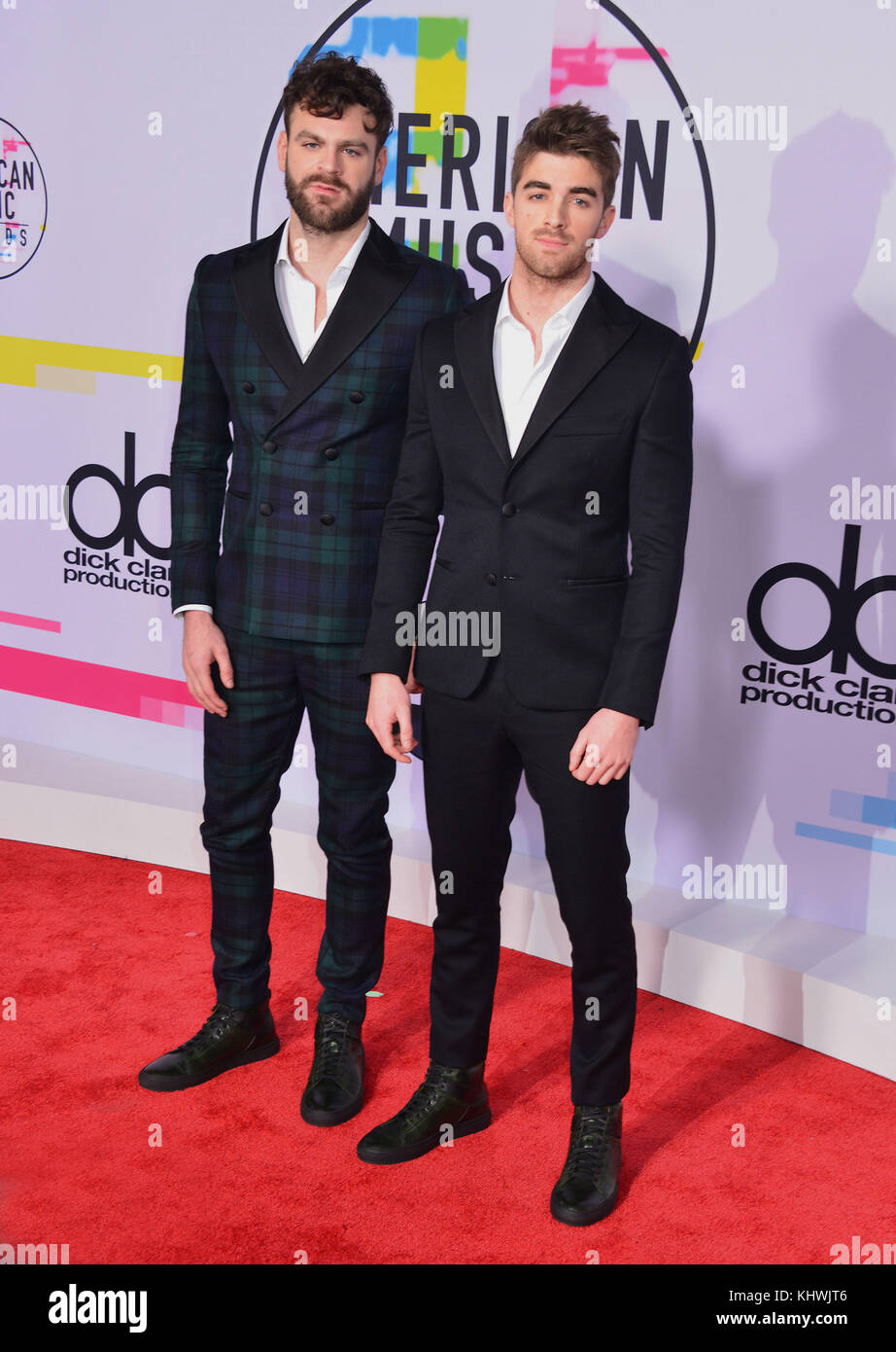 Los Angeles, USA. 19th Nov, 2017. Alex Pall, Andrew Taggart 273 arrives ...