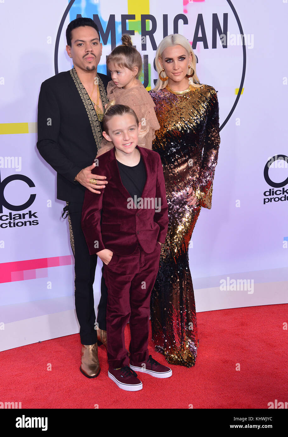 Los Angeles, USA. 19th Nov, 2017. Evan Ross, Ashlee Simpson, Jagger ...