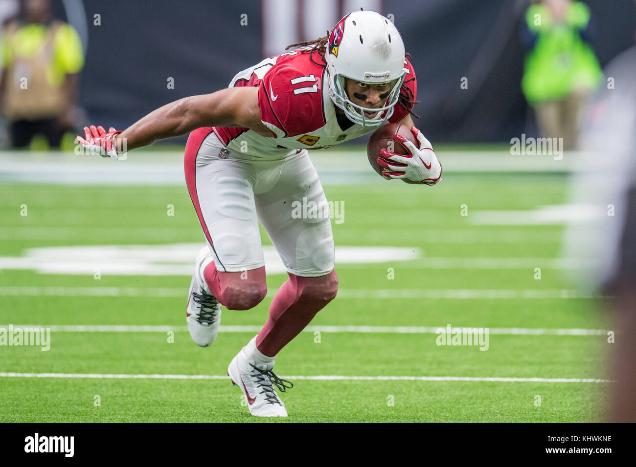 Houston, TX, USA. 19th Nov, 2017. Arizona Cardinals wide receiver Larry ...