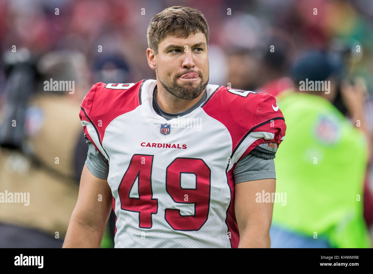 Arizona cardinals long snapper hi-res stock photography and images - Alamy
