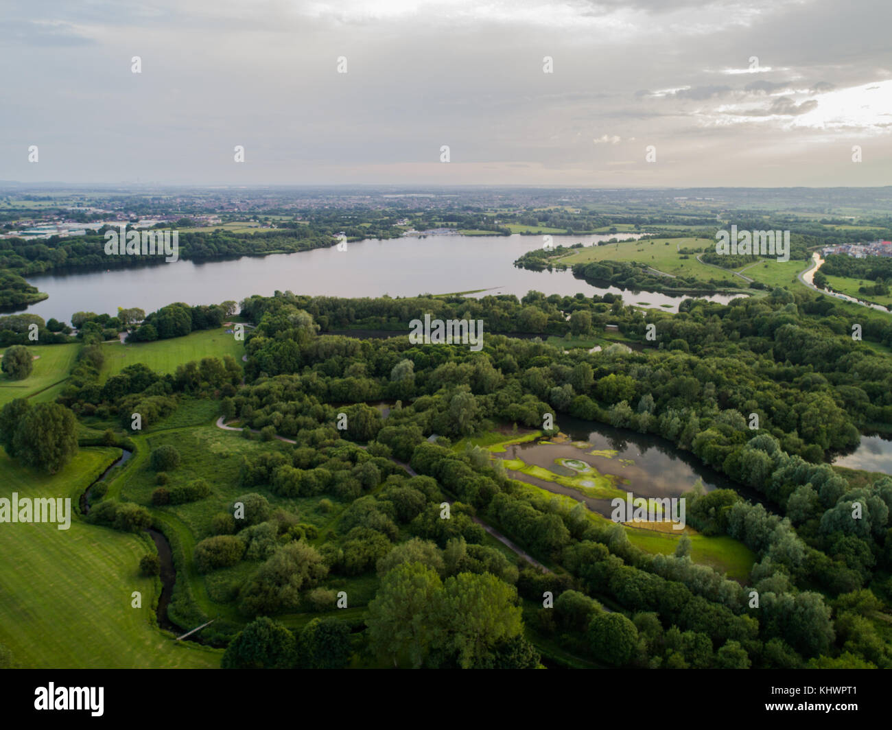 Pennington Flash County Park And Nature Reserve In Leigh, Greater ...
