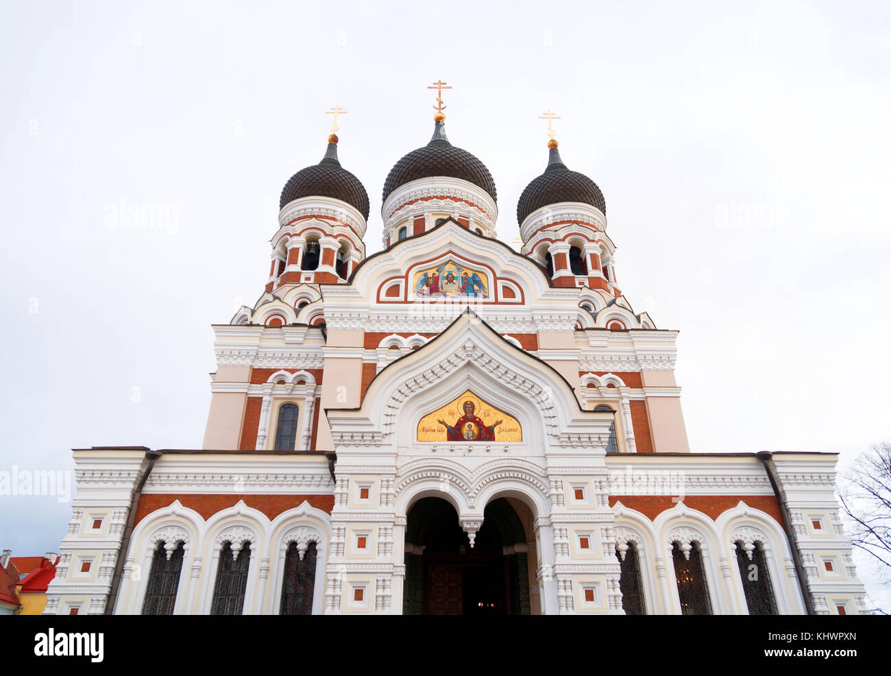 Alexander Nevsky Cathedral in old Tallinn Stock Photo - Alamy