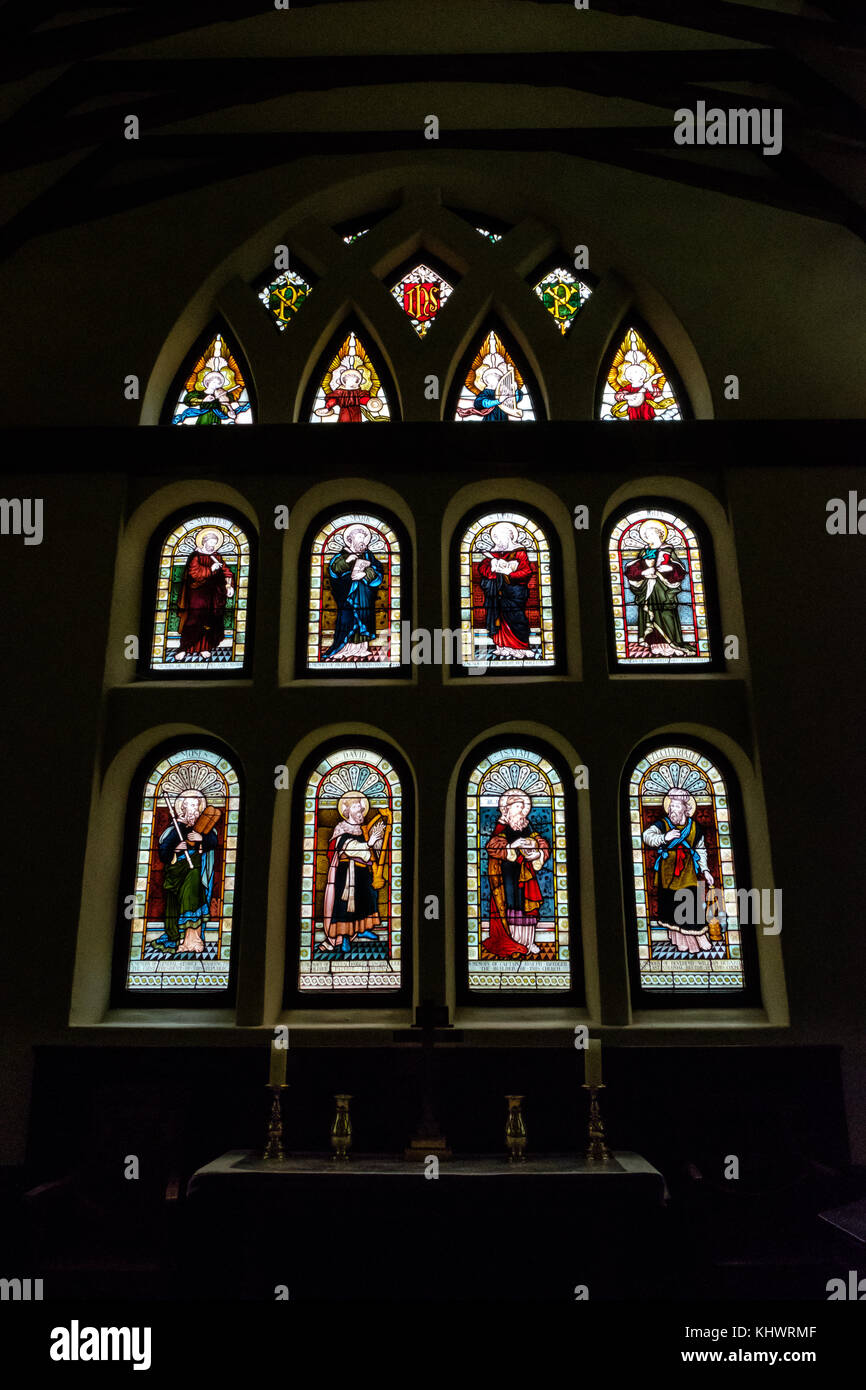 1600s stained glass windows hi-res stock photography and images - Alamy
