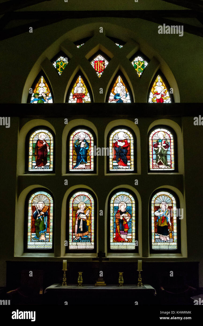 1600s stained glass windows hi-res stock photography and images - Alamy
