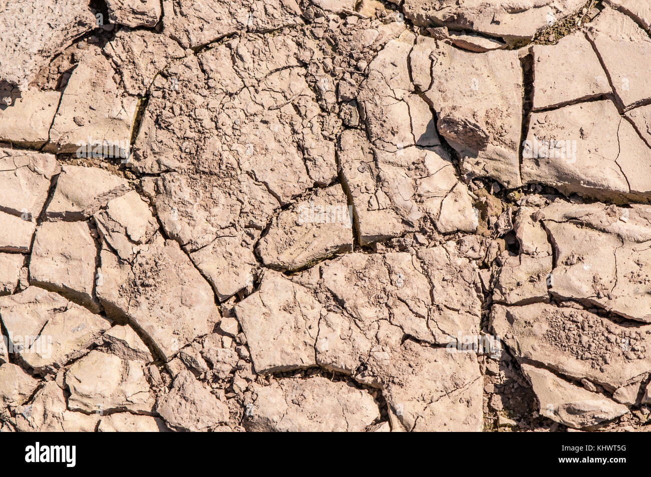 close-up view of Expansive clay, dry floor Stock Photo - Alamy