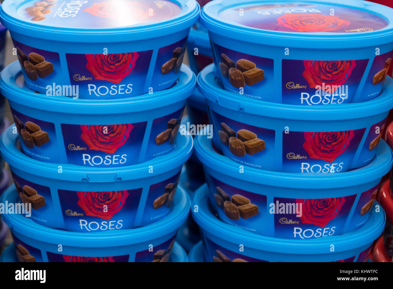 Cadbury roses chocolates hi-res stock photography and images - Alamy