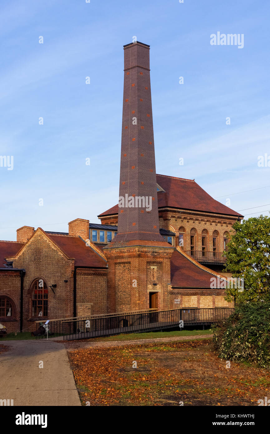 Marine Engine House at Walthamstow Wetlands, London, England, United ...