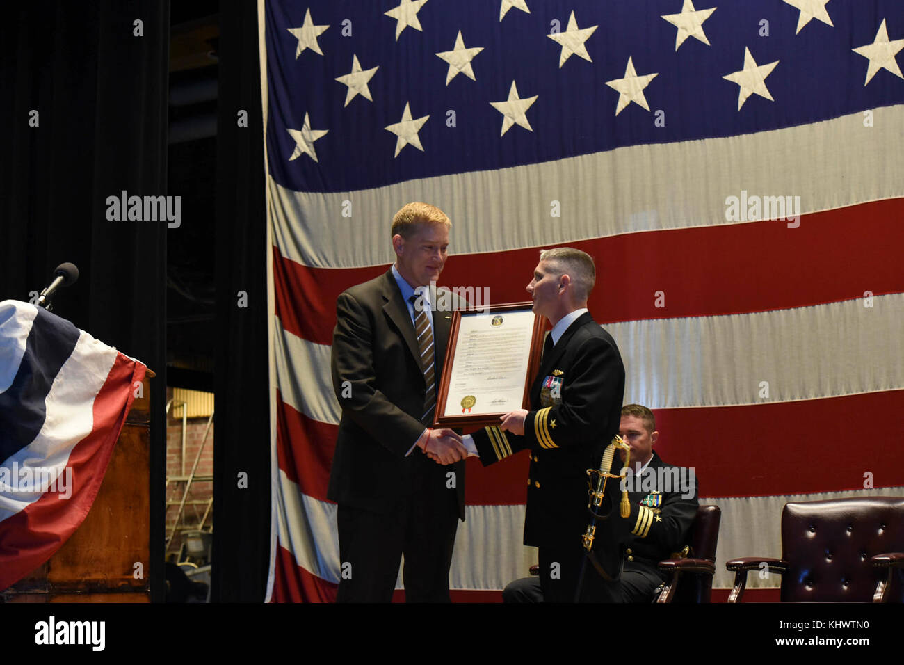 171117-N-LW591-004 GROTON, Conn. (Nov.17, 2017) President of the Navy ...