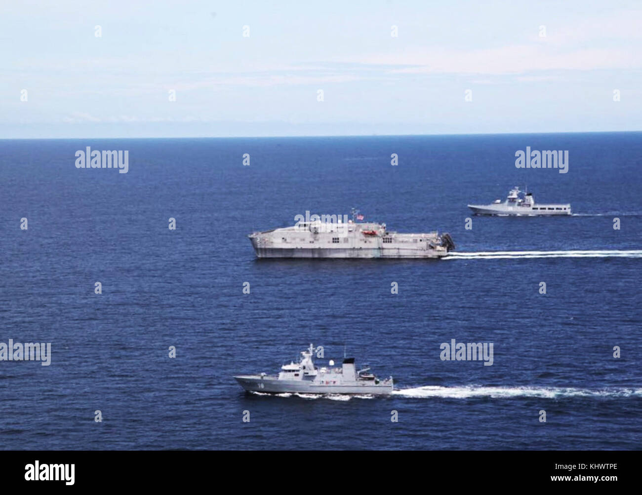 Replenishment at sea demonstration hi-res stock photography and images ...