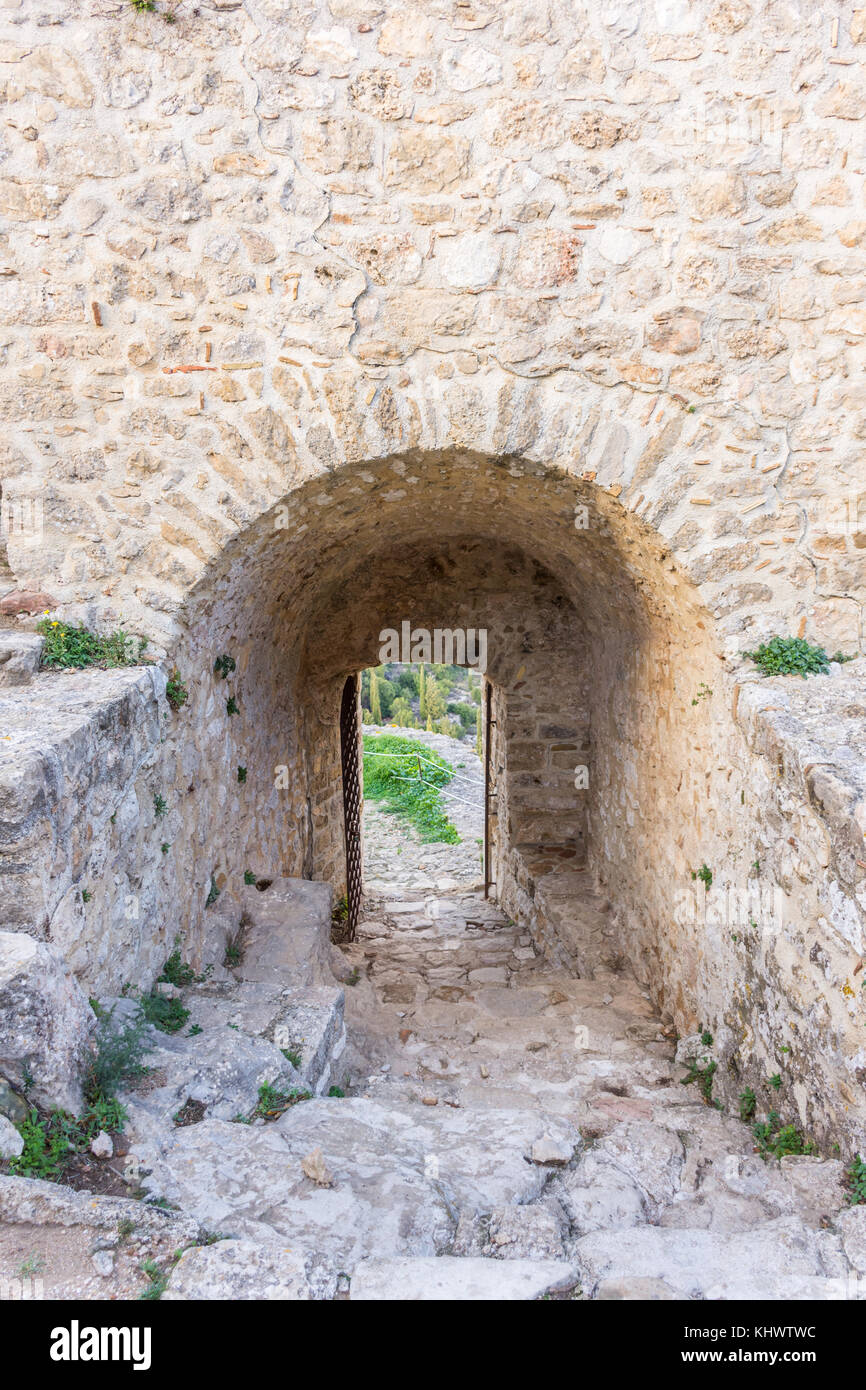 The angelokastro castle in corfu hi-res stock photography and images ...