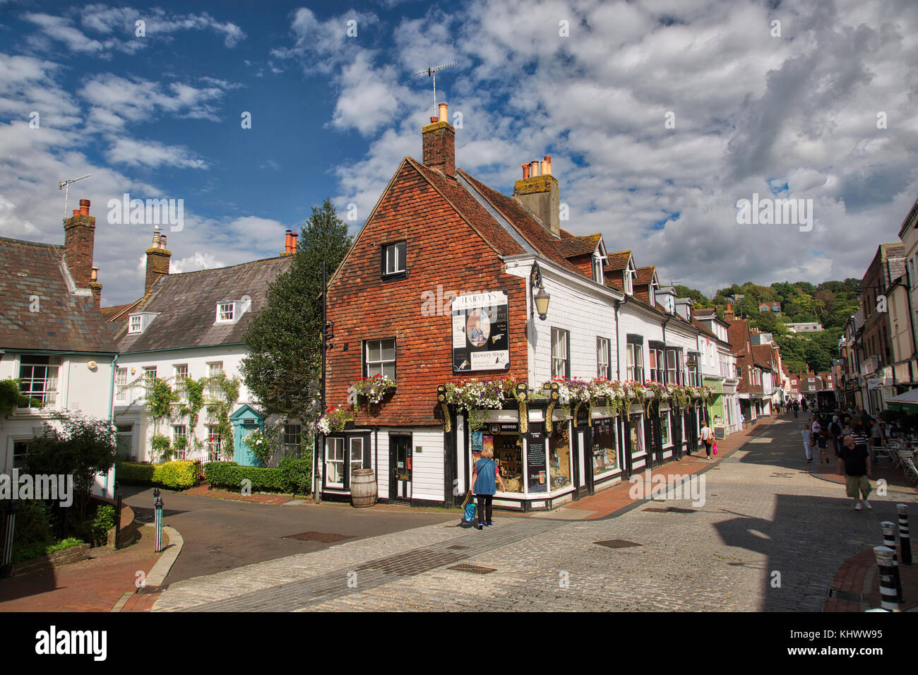 High street lewes town centre hi-res stock photography and images - Alamy