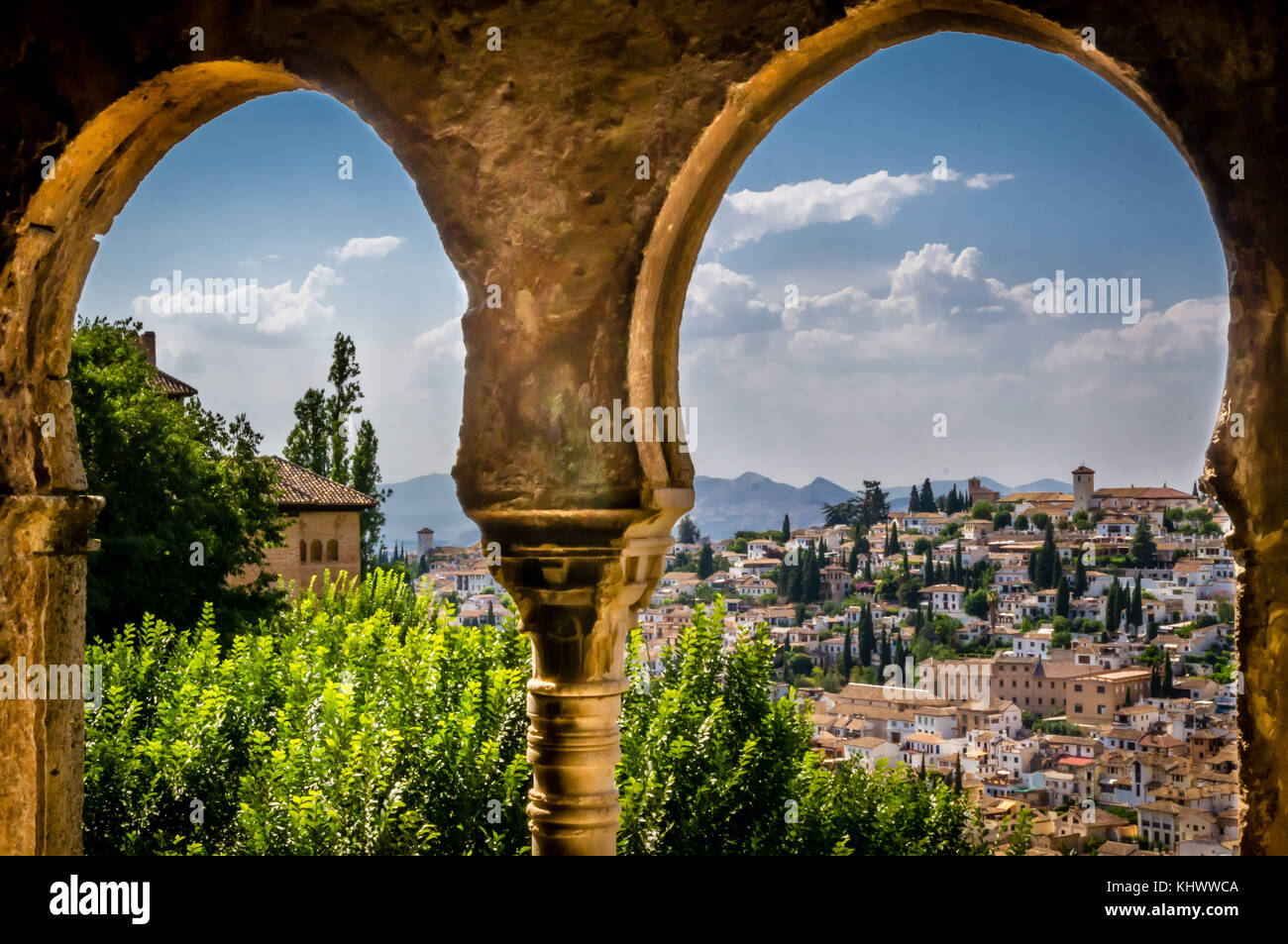 Alhambra windows hi-res stock photography and images - Alamy