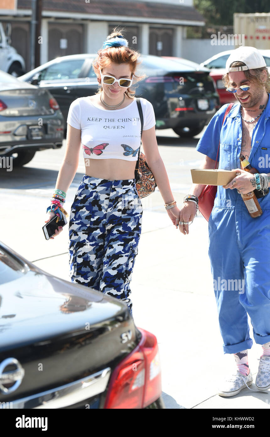 Bella Thorne and Mod Sun go to lunch Featuring: Bella Thorne, Mod Sun ...