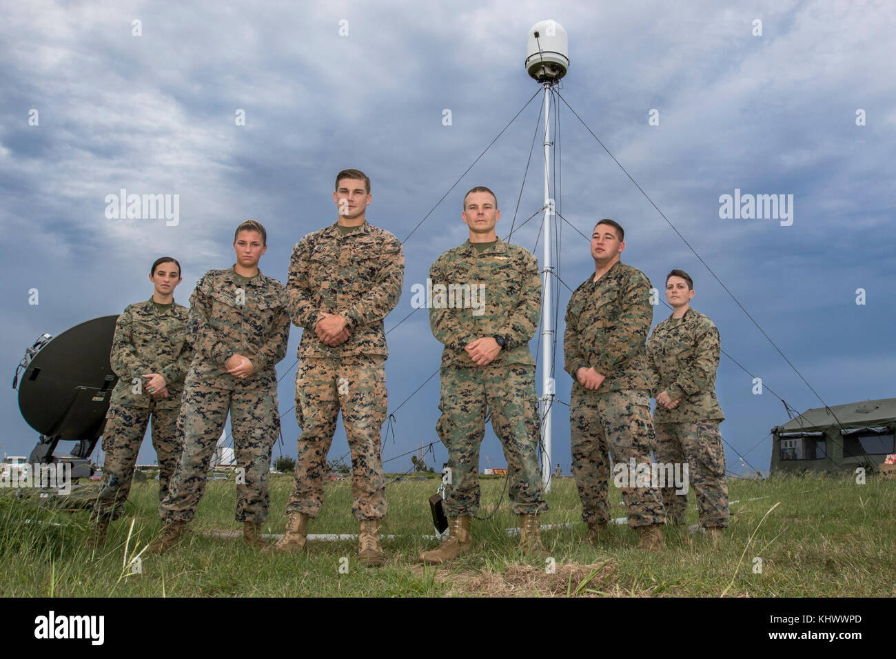 SAN JUAN, Puerto Rico — Marines serving with the Marine Air Control ...