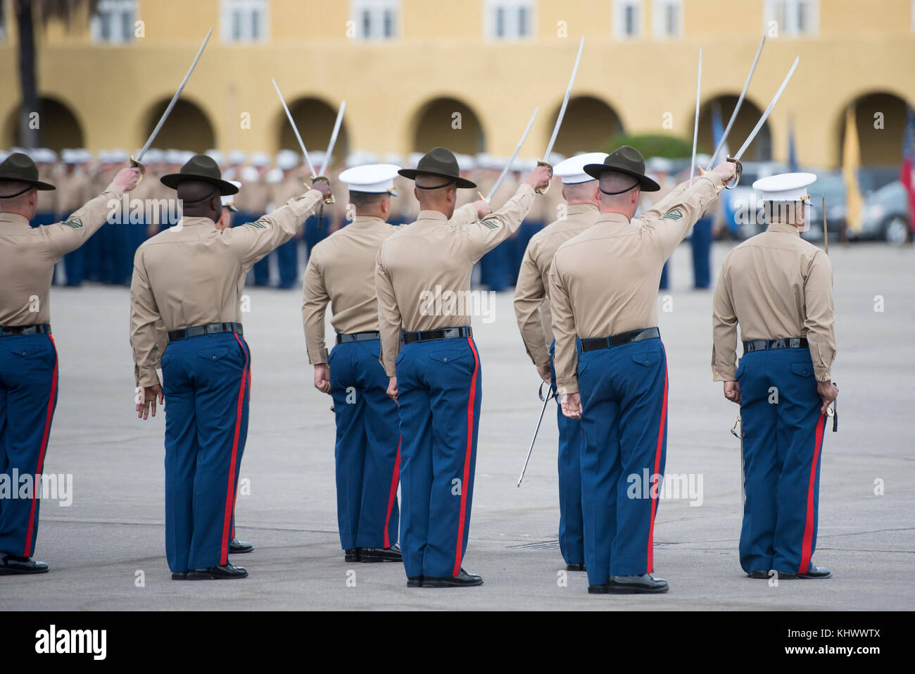 Defense Secretary Jim Mattis attends a Marine Corps basic training ...