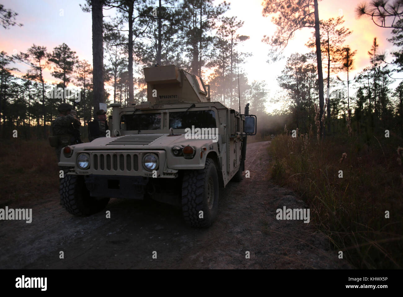 Marines with 2nd Air Naval Gunfire Liaison Company, II Marine ...