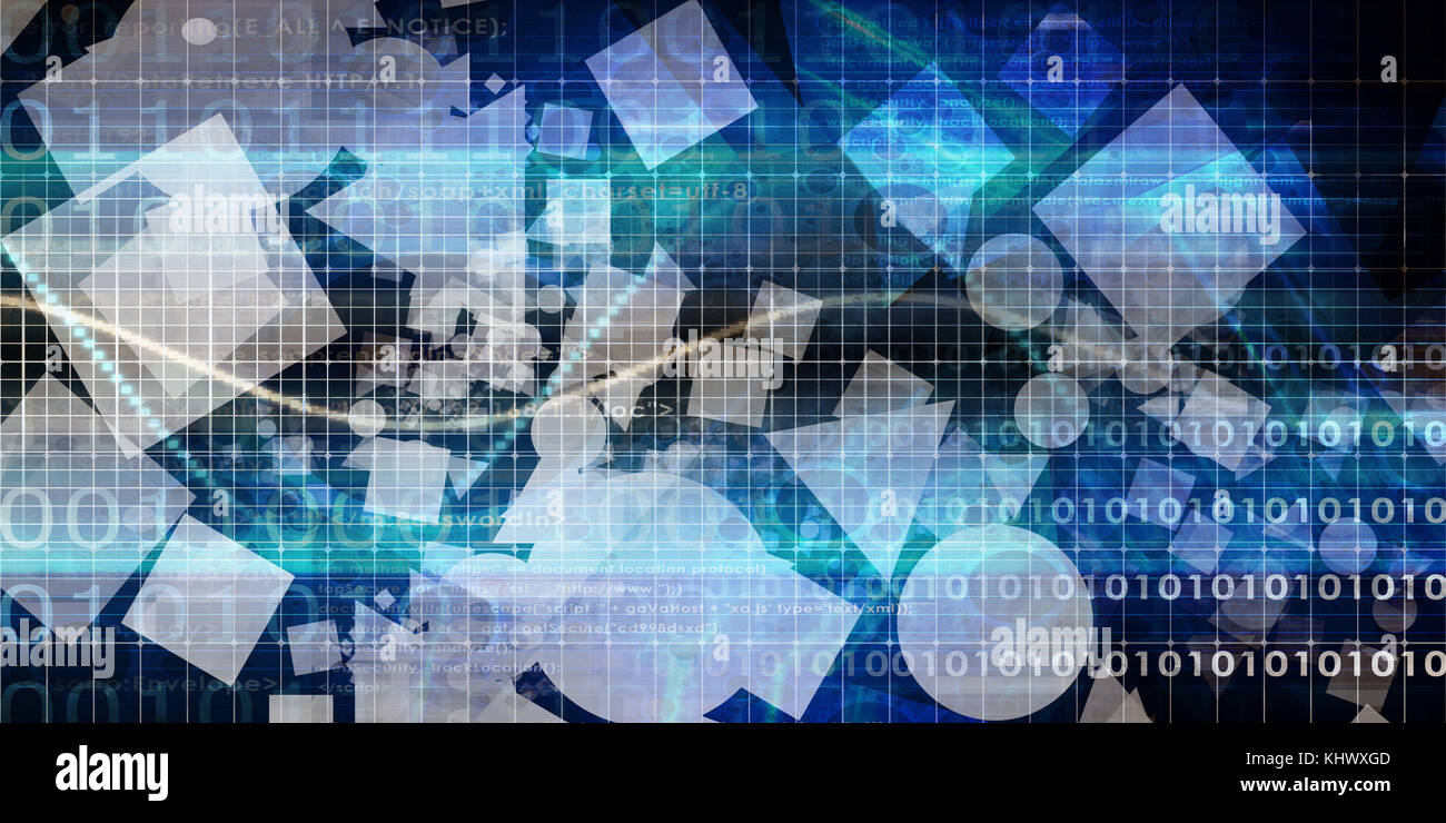 Random Shapes Background Scattered on a Design Grid Background Stock ...