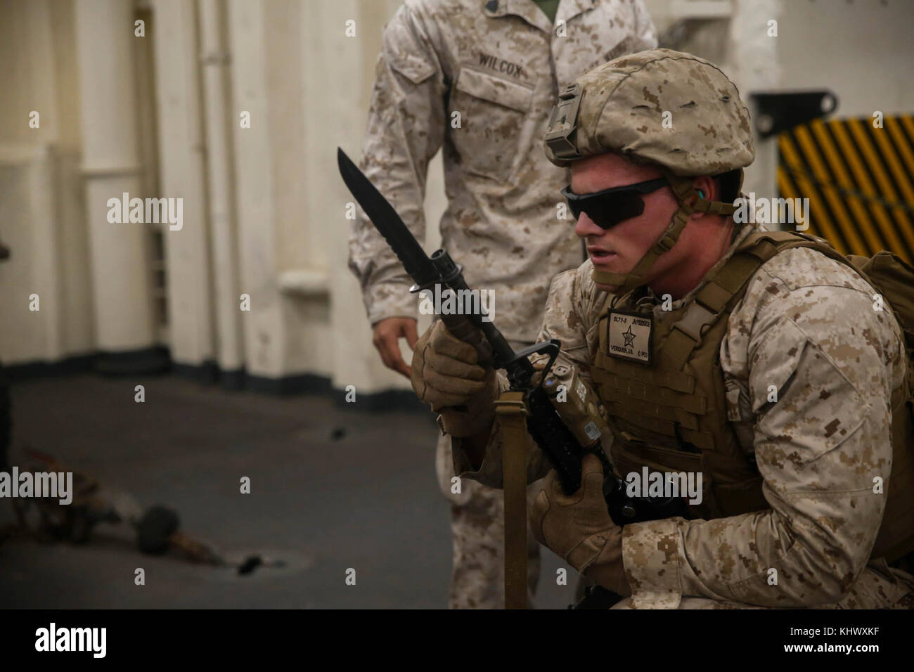 Amphibious assault vehicle crewman hi-res stock photography and images ...