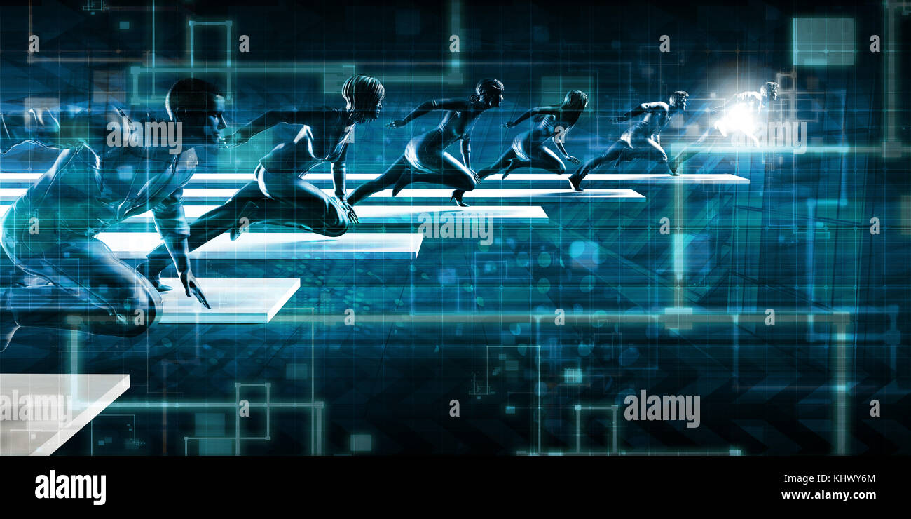 Technology Leader in the Business Industry as Concept Stock Photo - Alamy