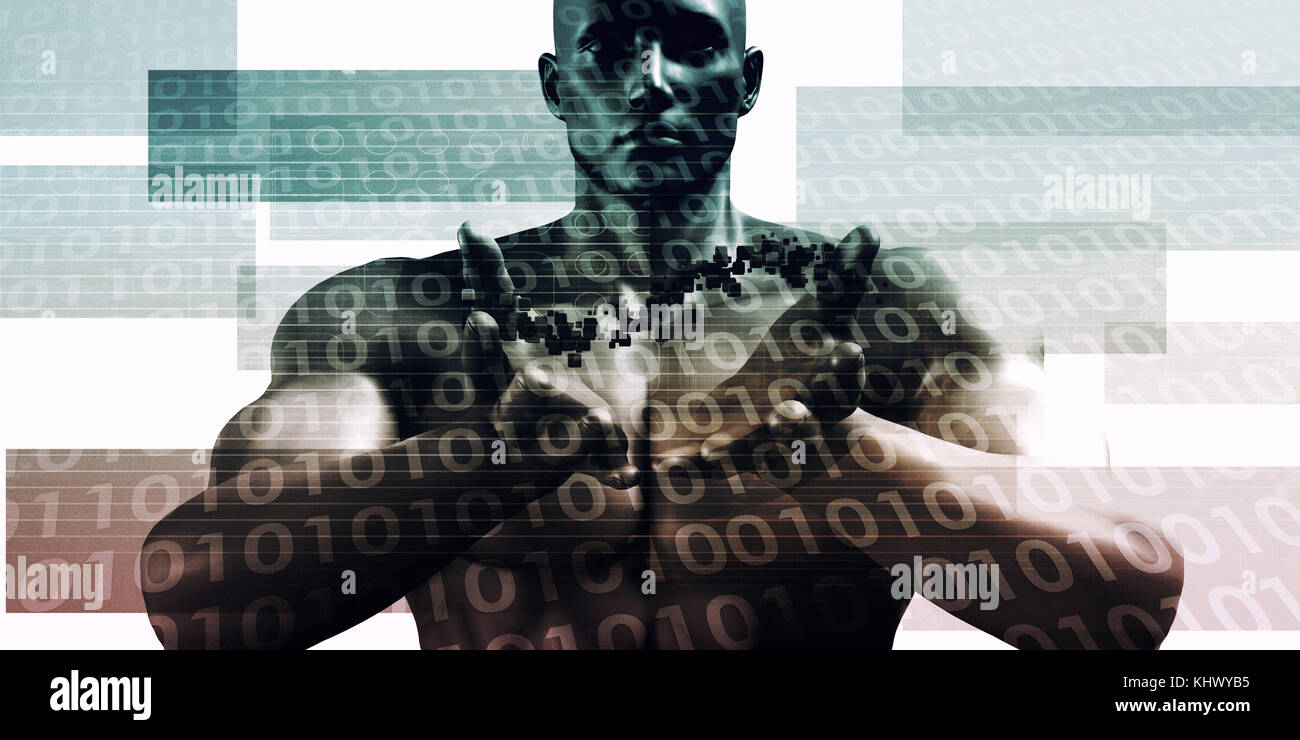 Technology Background Design with Moving Data Concept Stock Photo - Alamy